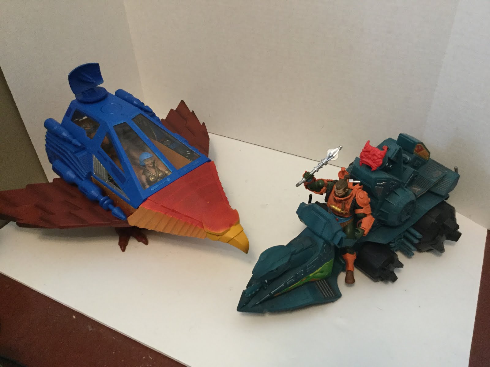 Grim's Blog: Mattel MOTUC Point Dread with Talon Fighter and Teela