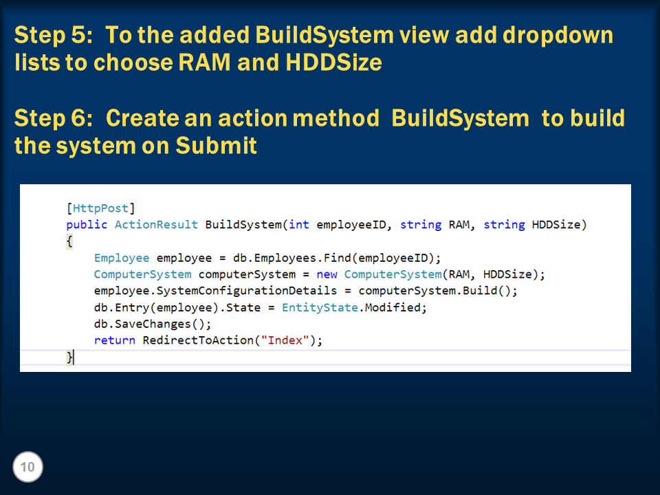 Sql Server Net And C Video Tutorial Builder Design Pattern Introduction Slides