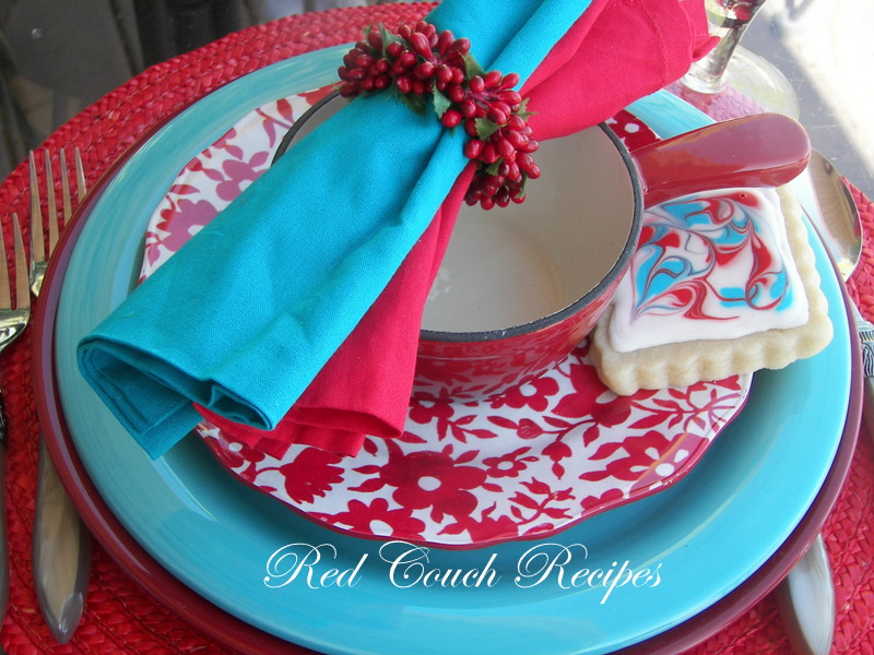 Red Couch Recipes: Tablescapes