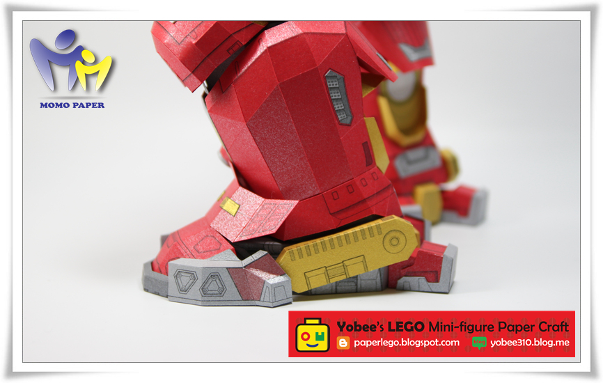 YOBEE'S LEGO MINI-FIGURE PAPER CRAFT: Making Hulkbuster Papercraft for ...