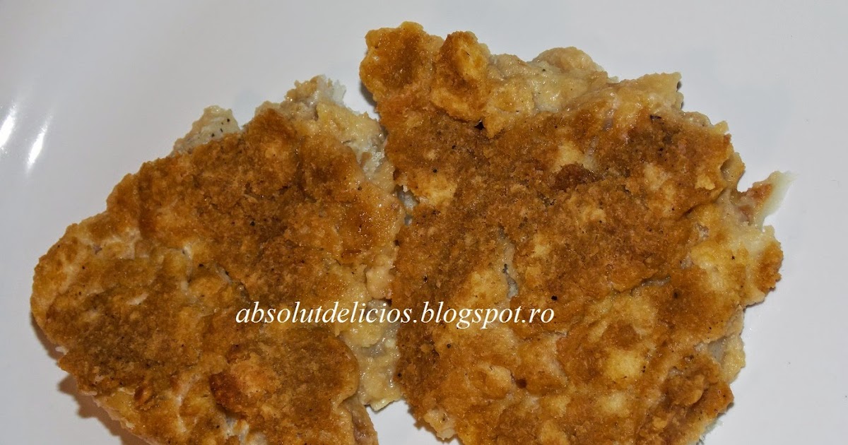 Absolut Delicios: FILE DE COD CU CRUSTA DE MUSTAR