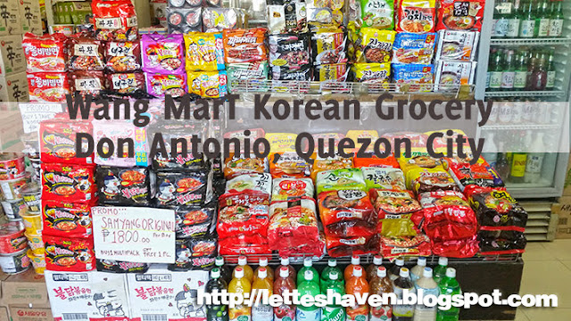 Lette's Haven: Wang Mart Korean Grocery Store