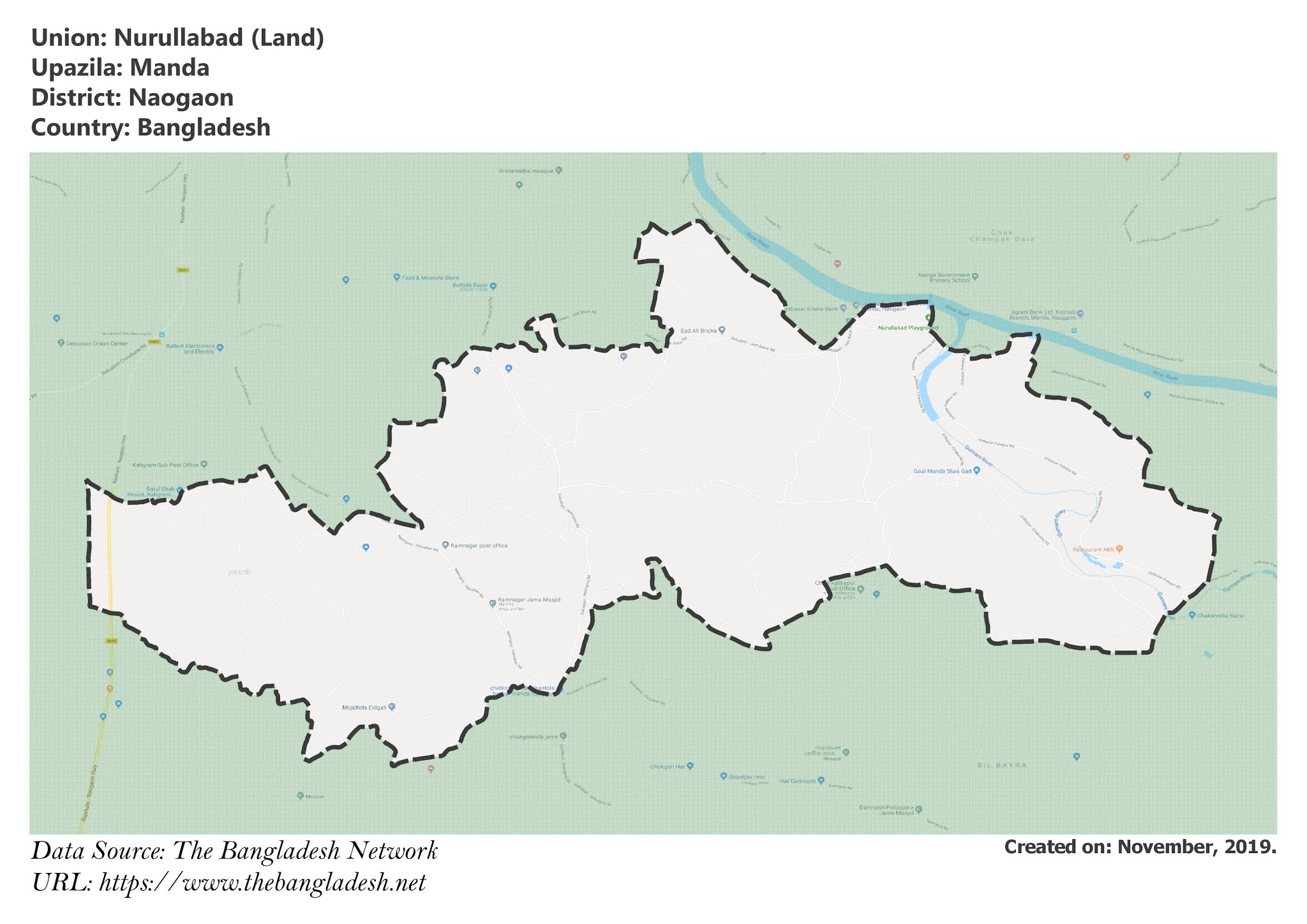 Nurullabad Union, Naogaon
