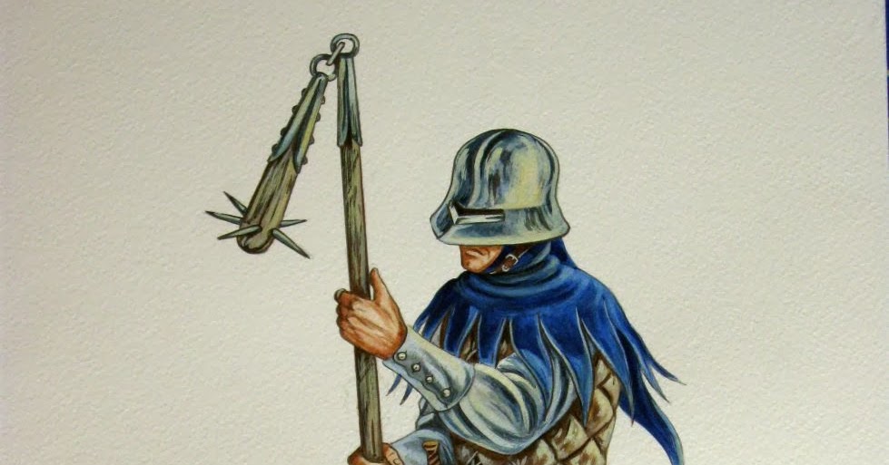 Andrea Modesti Art and Illustration: Hussite Handgunner and Flailman ...
