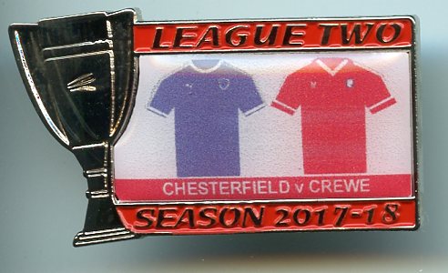 Crewe Alexandra Football Club pin badges