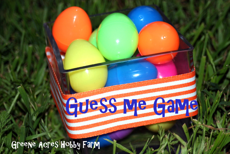 Greene Acres Hobby Farm: Guess Me Printable Easter Game