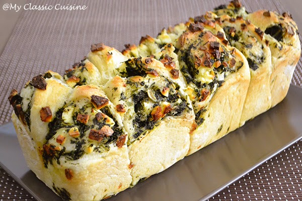 Briosa cu Spanac si Feta ~ My Classic Cuisine