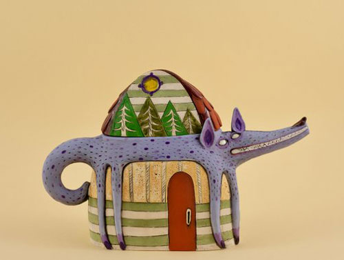 My Owl Barn: Whimsical Ceramic Creatures and Teapots by Nastia Calaca