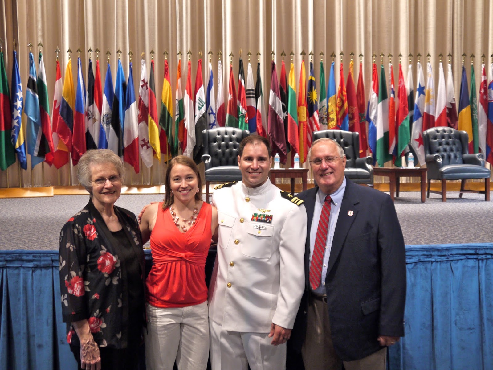 The Hoyt Family Happenings: 6/16 - Brad's ACSC Graduation Ball & Ceremony