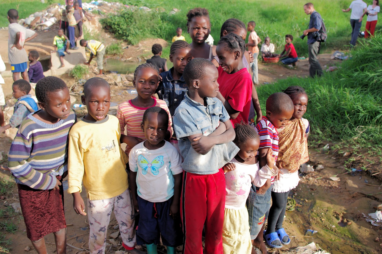 Sally in Zambia with WaterAid