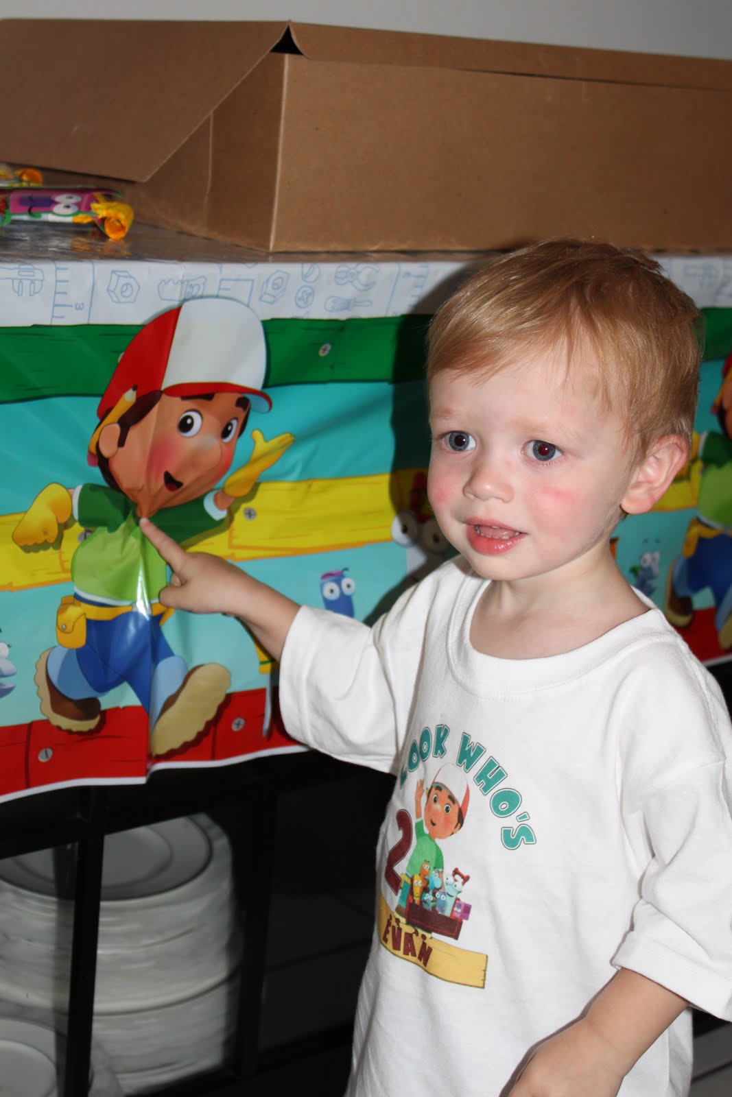 AZtyreefamily: Evan's "Handy Manny" Birthday Party
