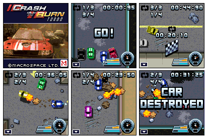 Symbian gamers: Game Crash N Burn Turbo