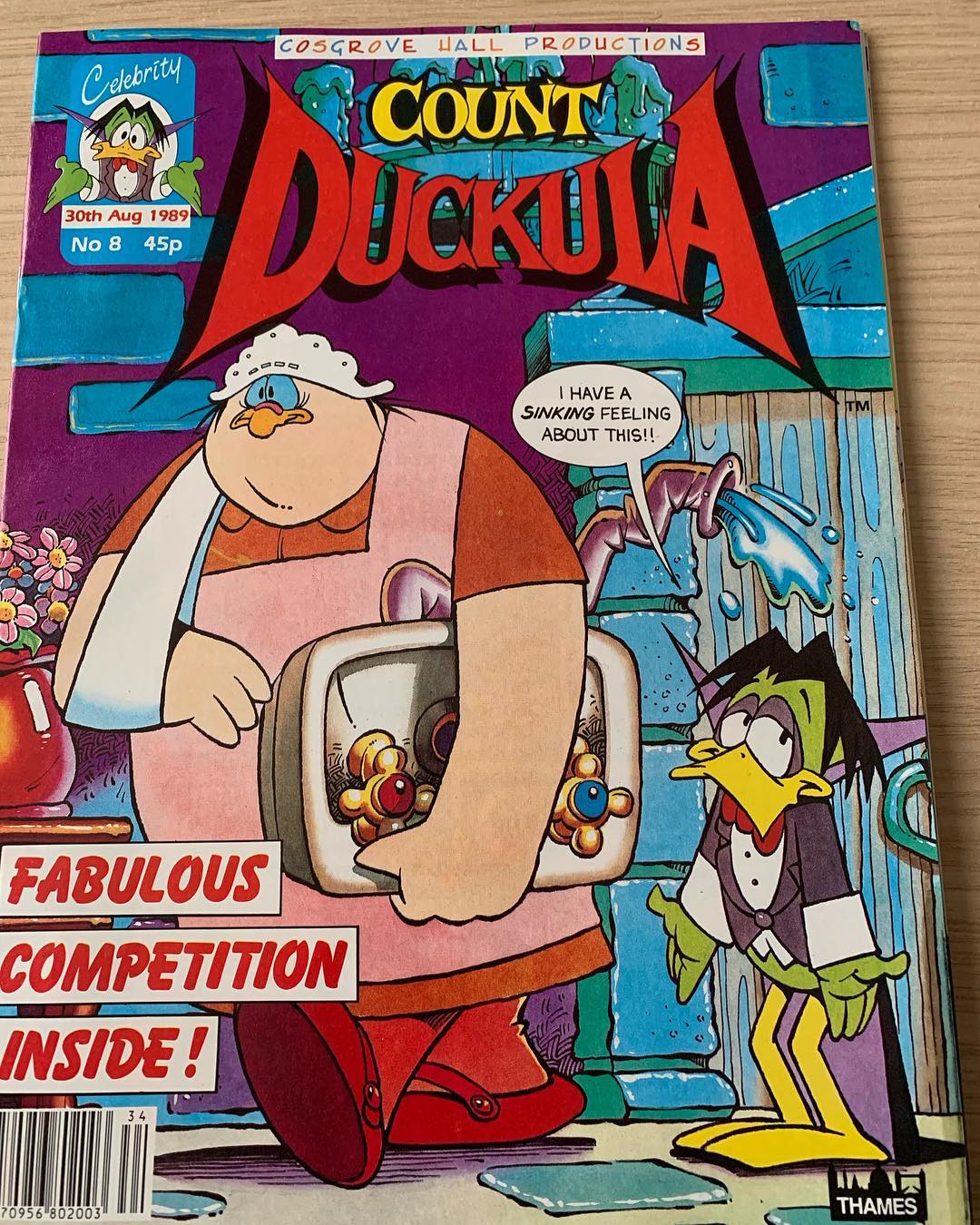 Boys Adventure Comics: UPDATED: Count Duckula comics series