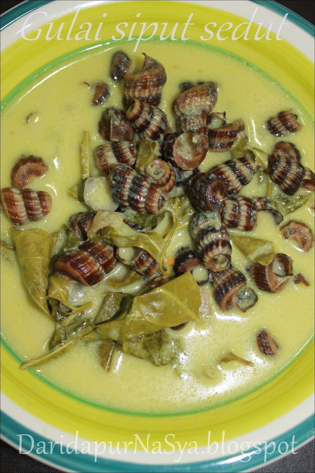 Dari Dapur NaSya: Gulai siput sedut