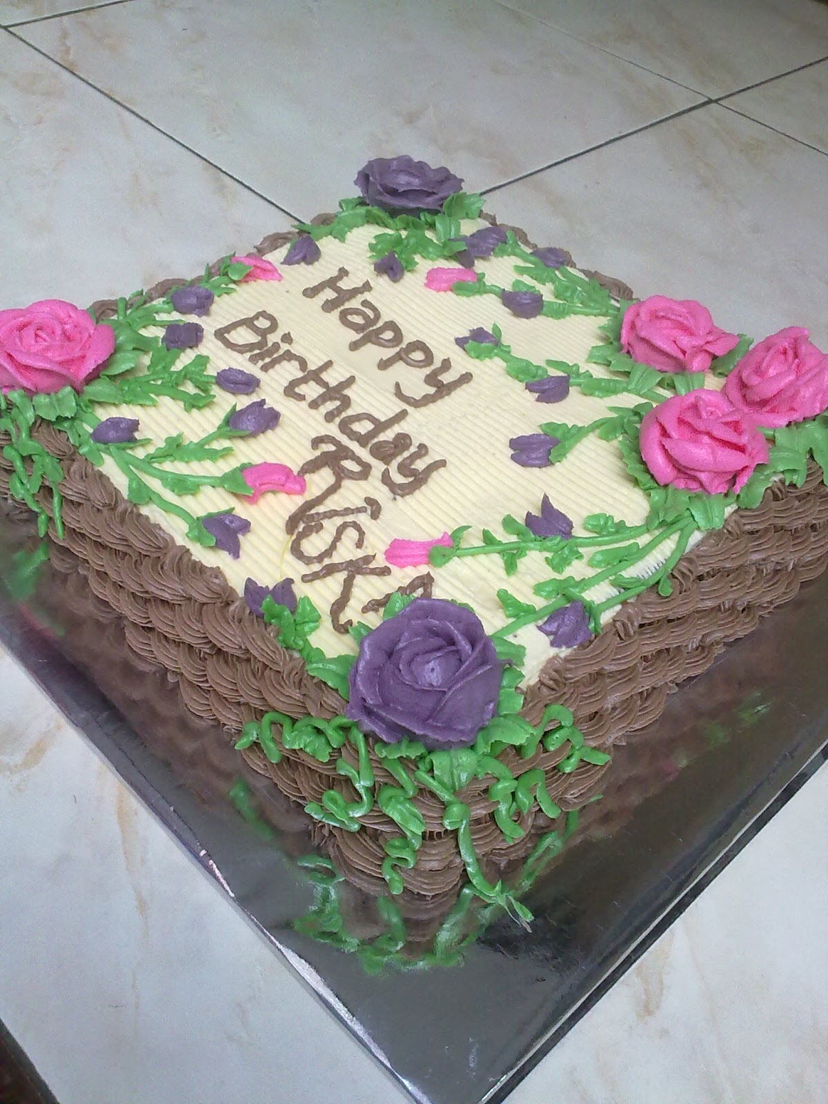 Dapur Lavender: CAKE ULTAH