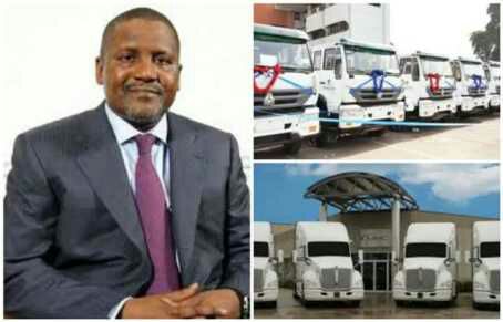 Dangotes $100 million truck assembly company to launch next week ...