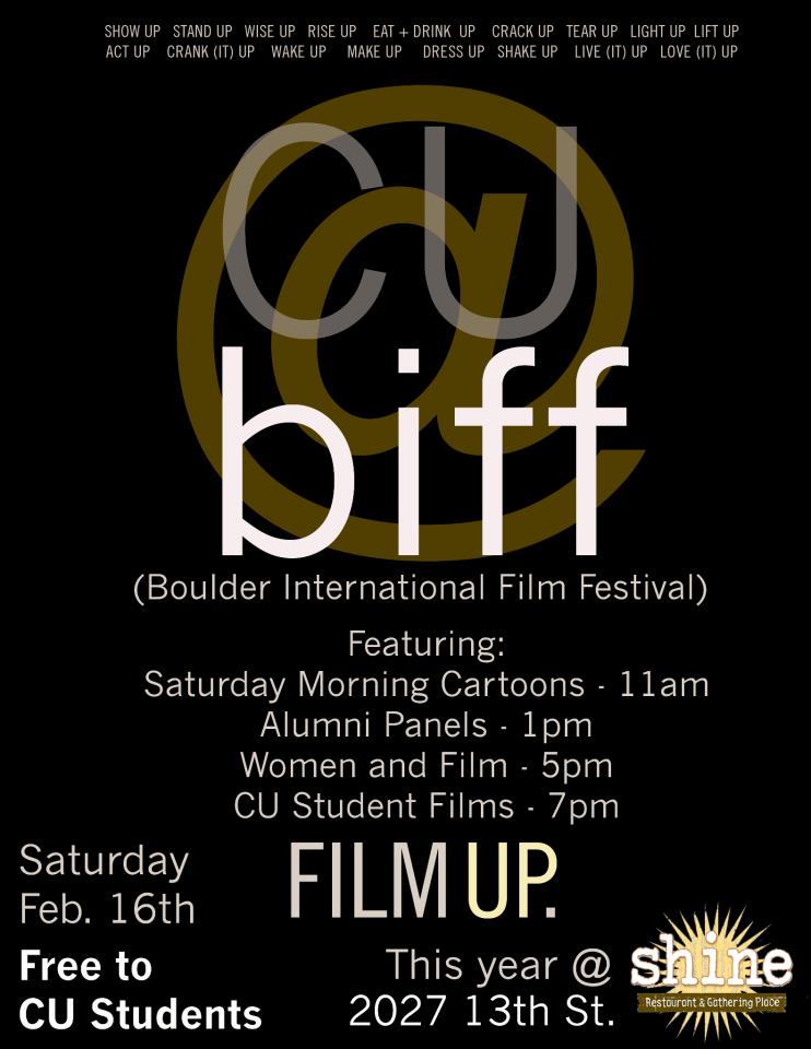 Boulder International Film Festival: BIFF Buff Guide! CU is @ BIFF this ...