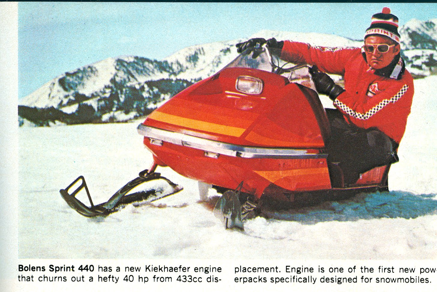 CLASSIC SNOWMOBILES OF THE PAST: 1972 BOLENS SNOWMOBILE
