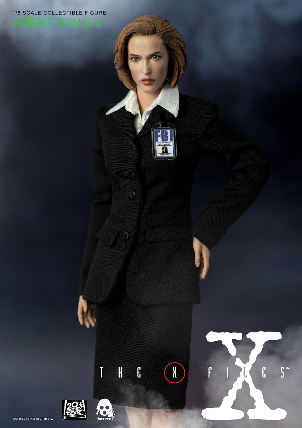 The X-Files - Agent Scully 1/6 (Threezero)