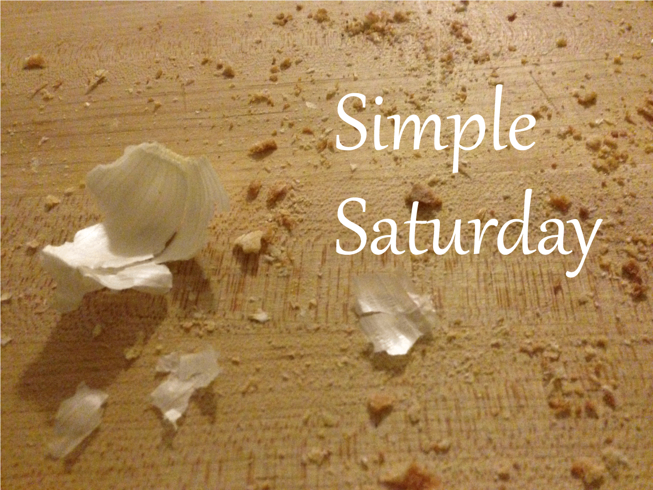 Fruitful: Simple Saturday: Garlic Croutons