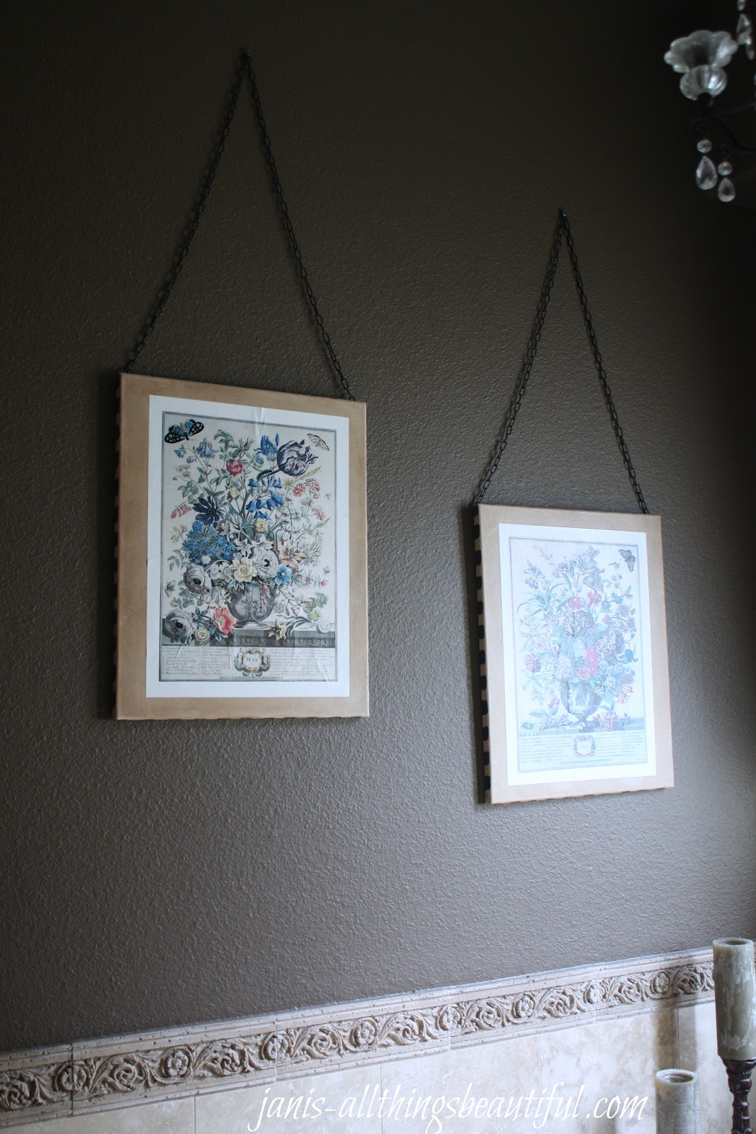 All Things Beautiful: How to Mod Podge Prints to Canvas DIY