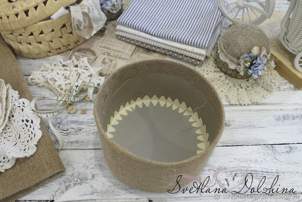 How to make a storage round box ~ DIY Tutorial Ideas!