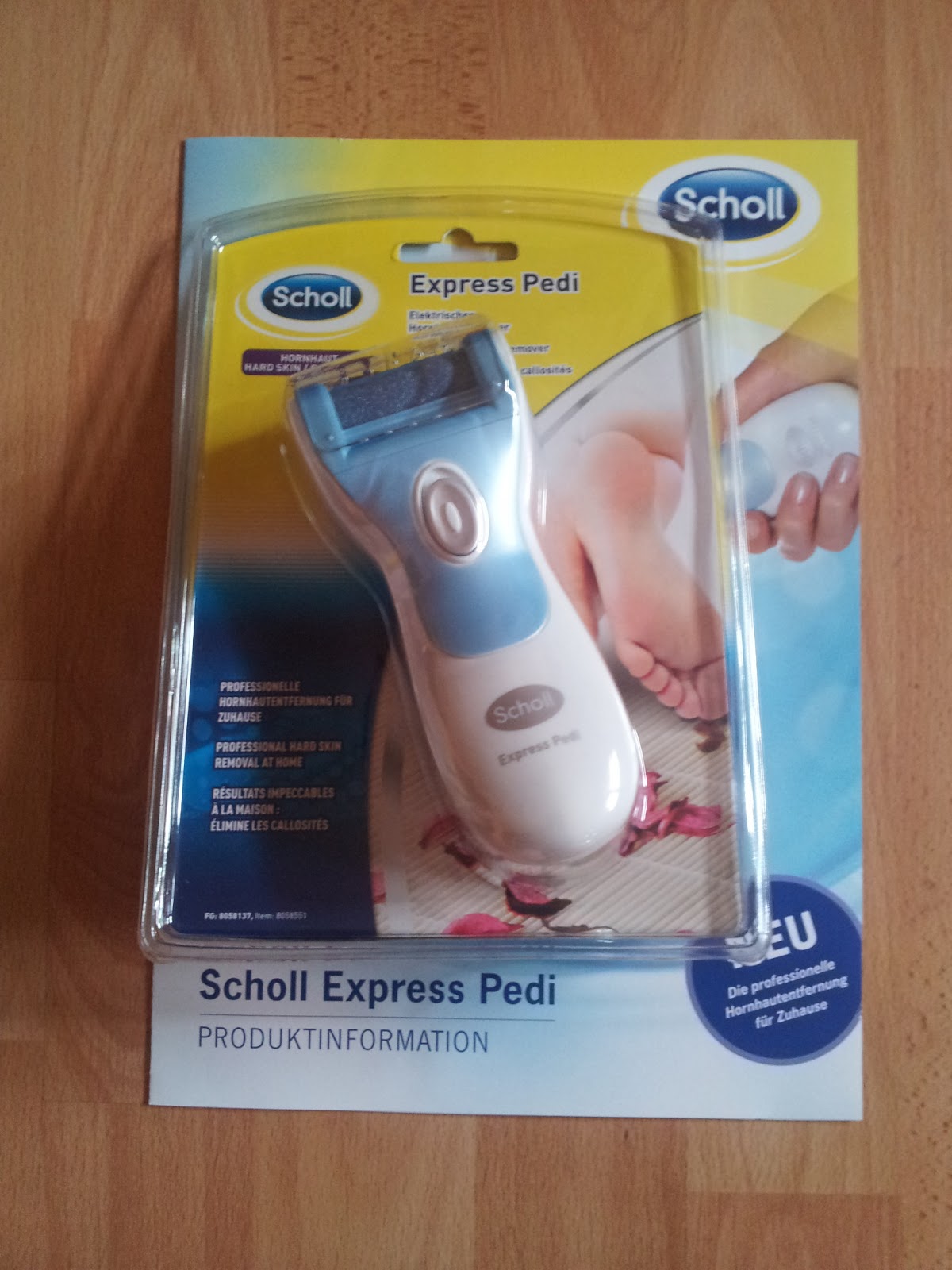 Mary's Blog: Produkttest Scholl Express Pedi