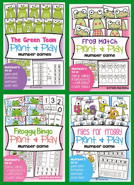 Froggy Counts to Ten | From the Pond