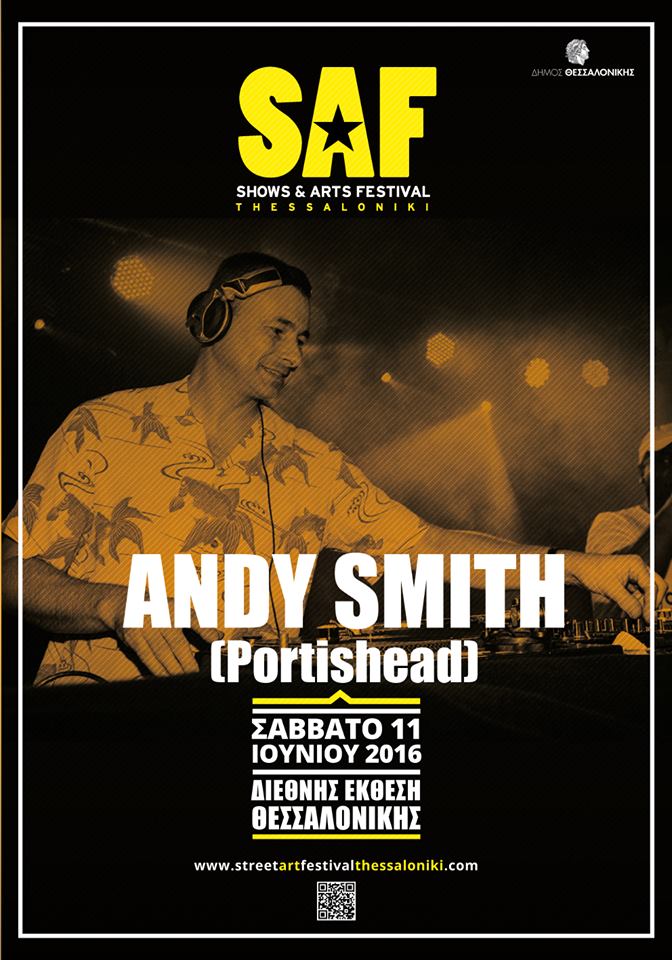 Summer Rain Radio: Ο Andy Smith (ex Portishead) στη Θεσσαλονίκη