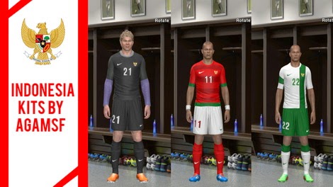 pes-modif: PES 2014 Indonesia Kits By AGAMSF
