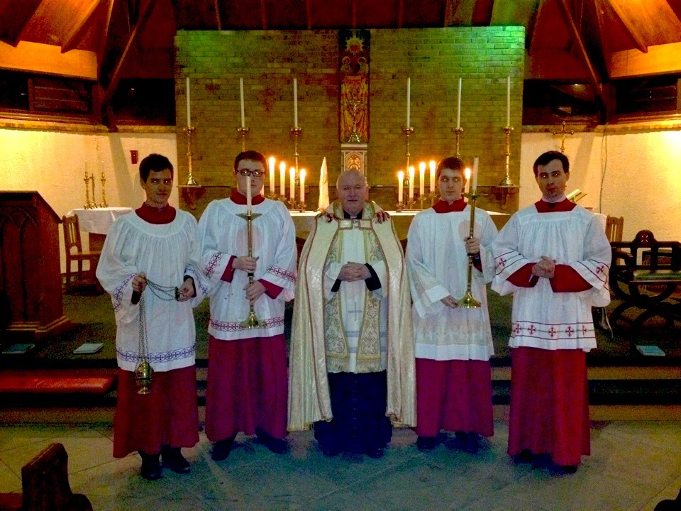 Catholic Parliamentary Interns: Benediction and Dinner with Mgr Armitage
