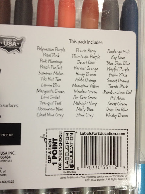 Art Marker Showdown: Bic Mark It Permanent Markers