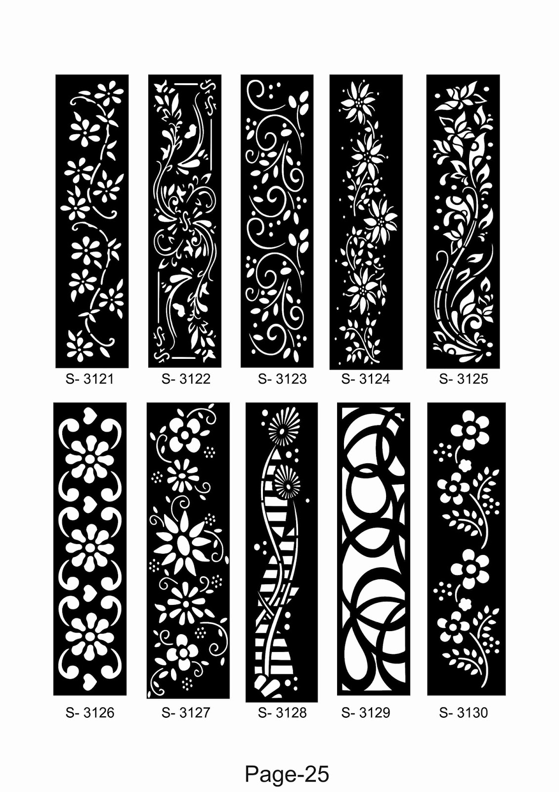 Acrylic Laser Cutting Design