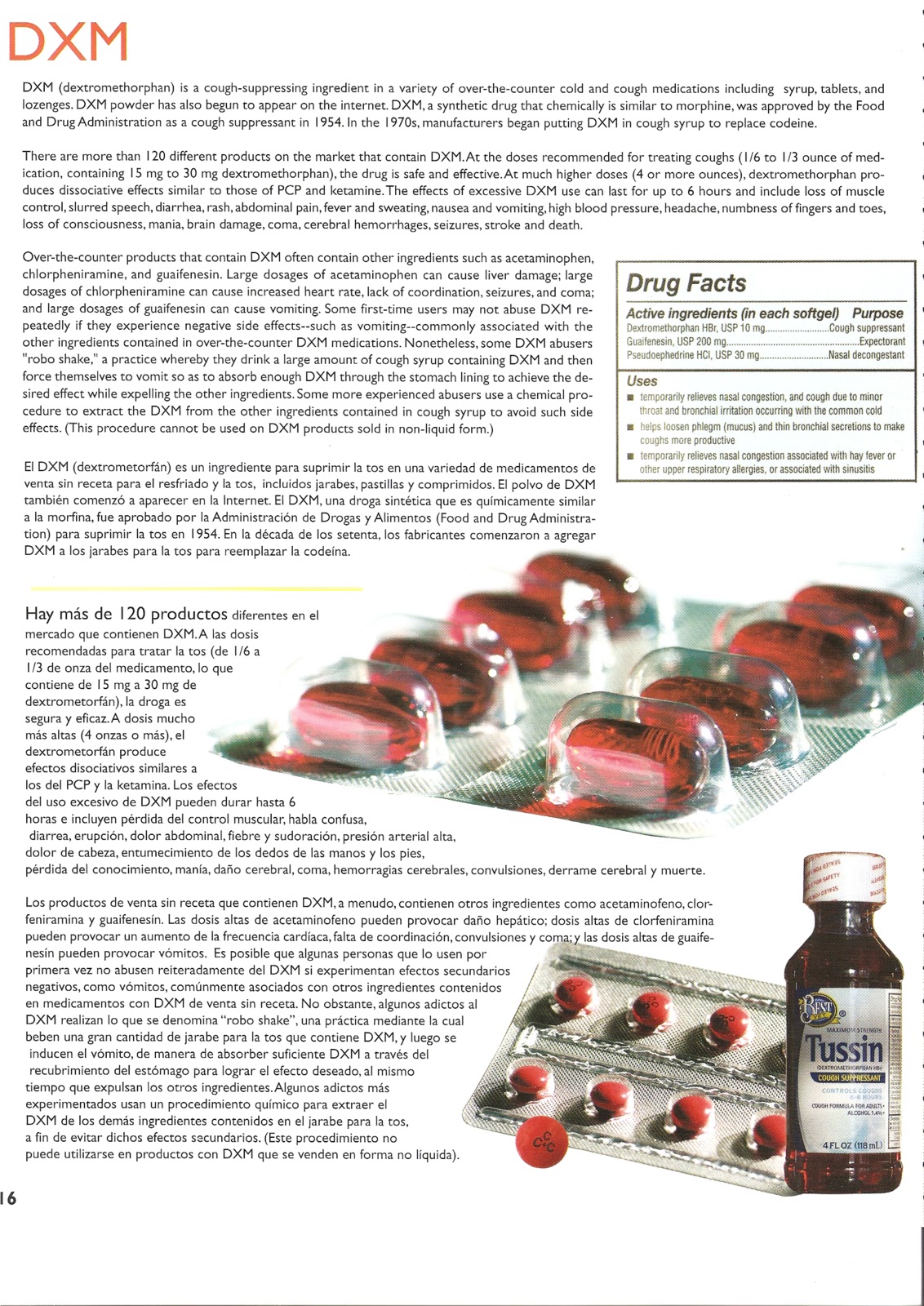 Campeões Ñ Usam Drogas: Aula 9. : DXM (dextrometorfan). Xarope. Curso ...