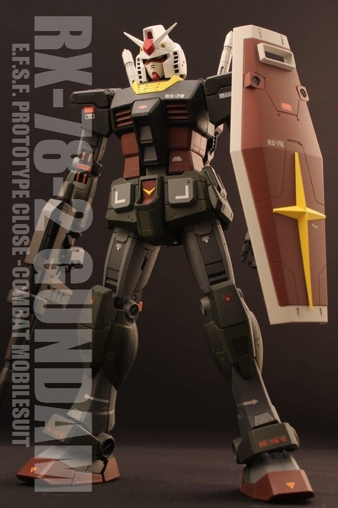 MG 1/100 RX-78-2 Gundam Real Type Color Painted Build