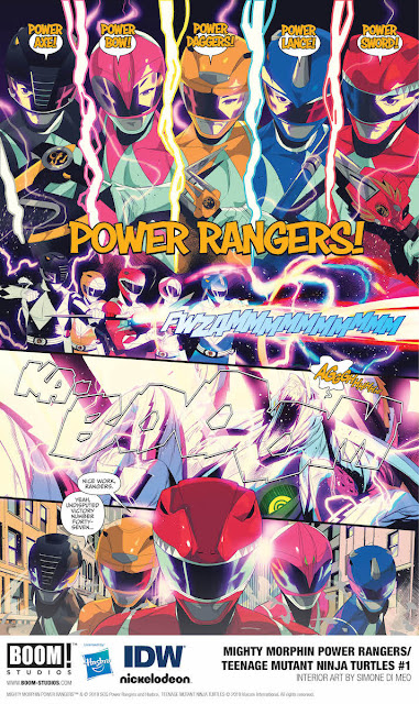 NickALive!: First Look at 'Mighty Morphin Power Rangers/Teenage Mutant ...