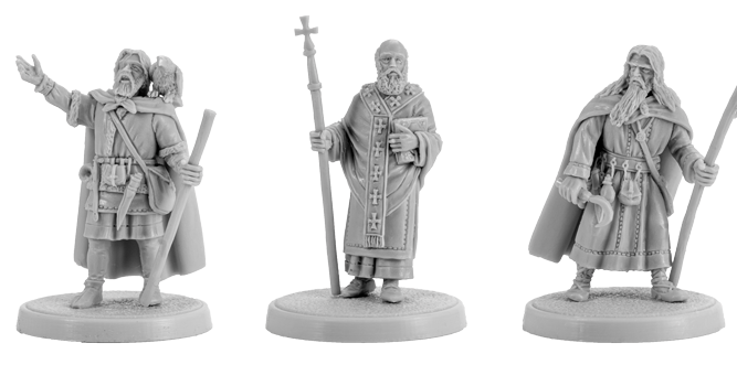 Wargame News and Terrain: V&V Miniatures: New Resin Priest Miniatures ...