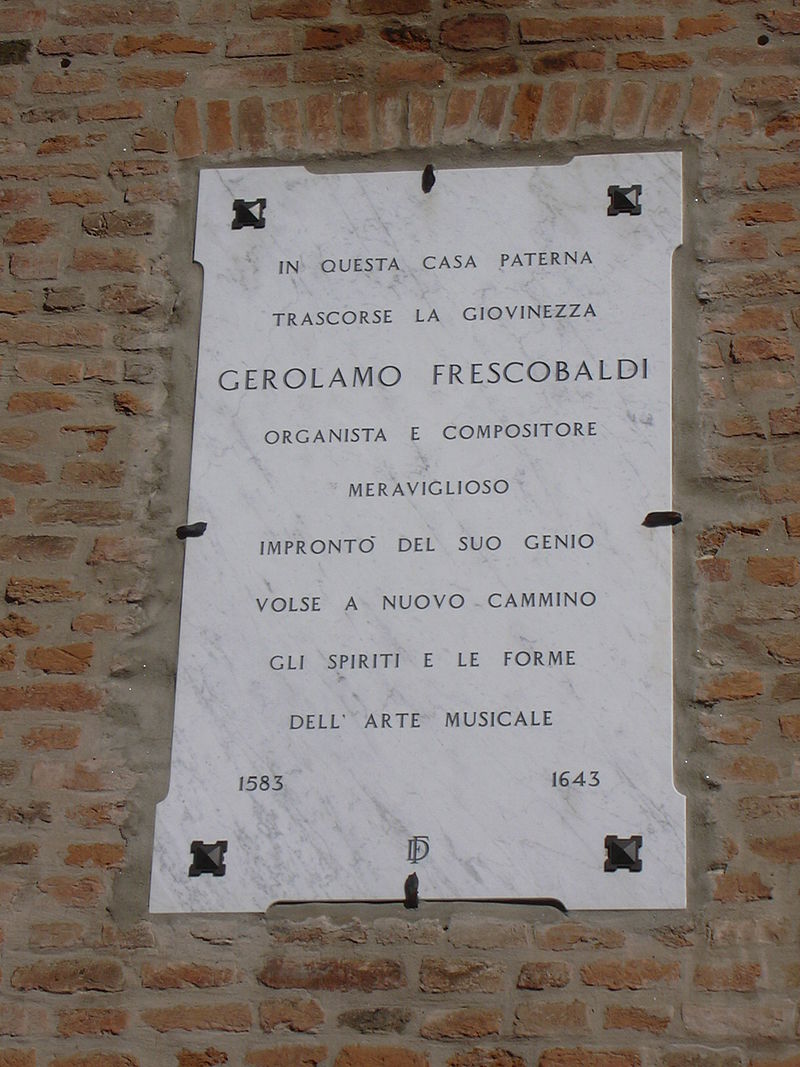 Girolamo Frescobaldi – composer | Italy On This Day