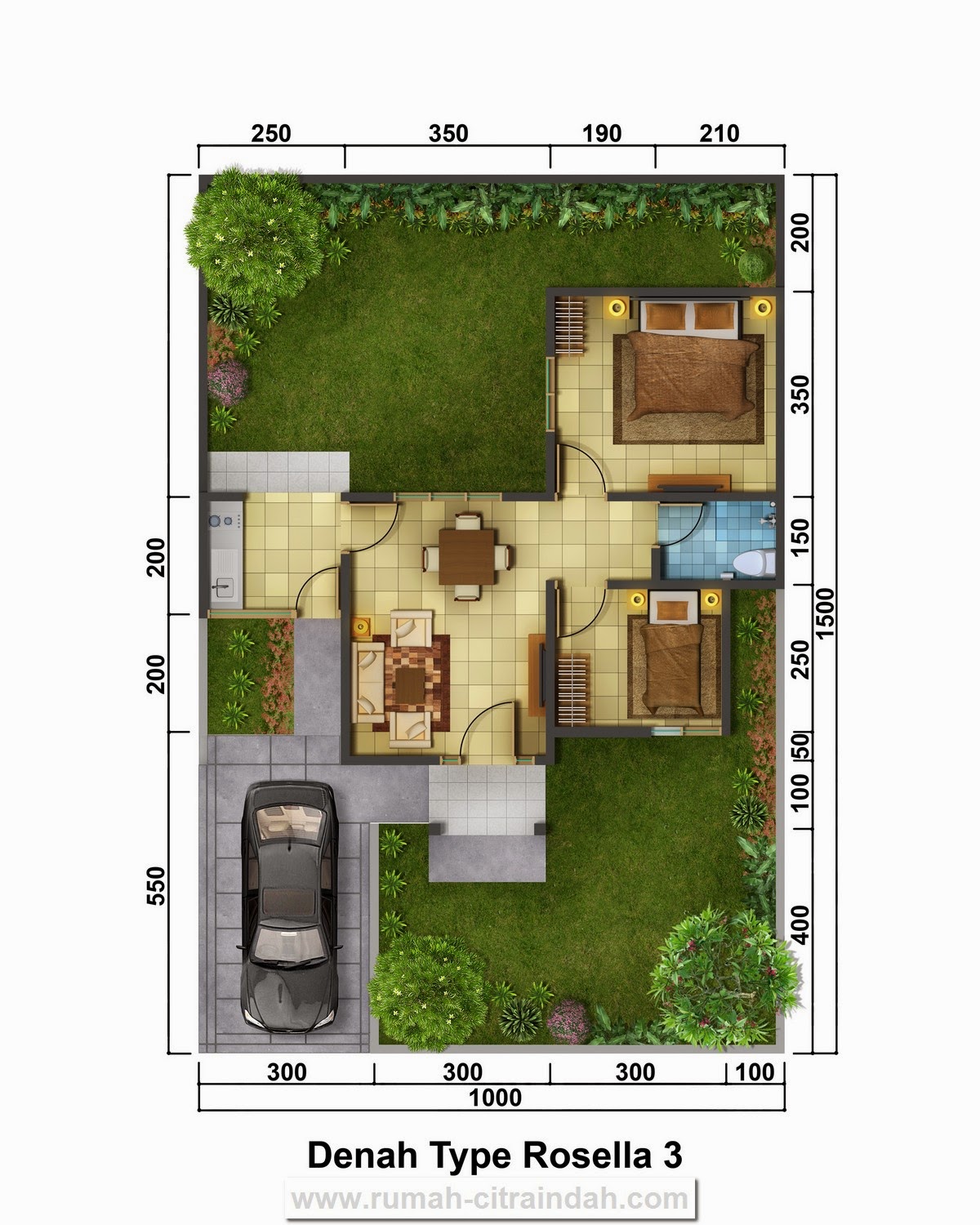 Rosella 3 - 48/150 - Citra Indah City - Timur Cibubur | Rumah Murah ...