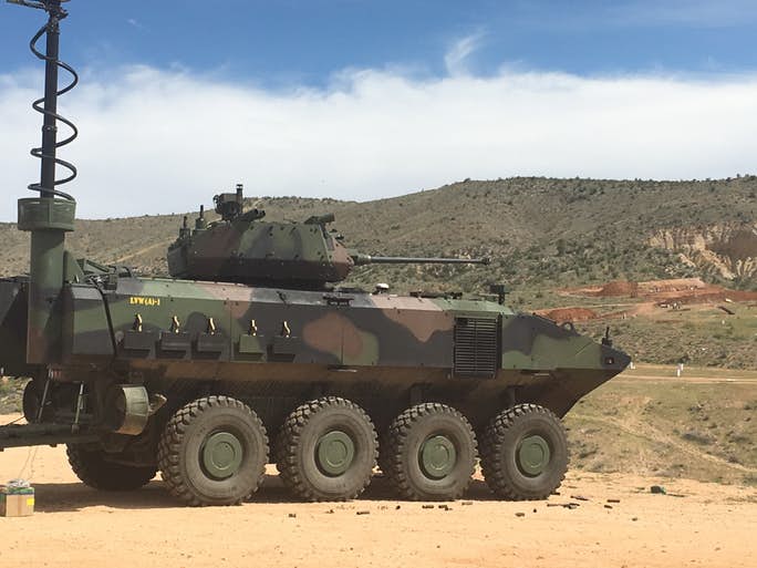 SNAFU!: Amphibious Combat Vehicle with 40mm Bushmaster Cannon being ...