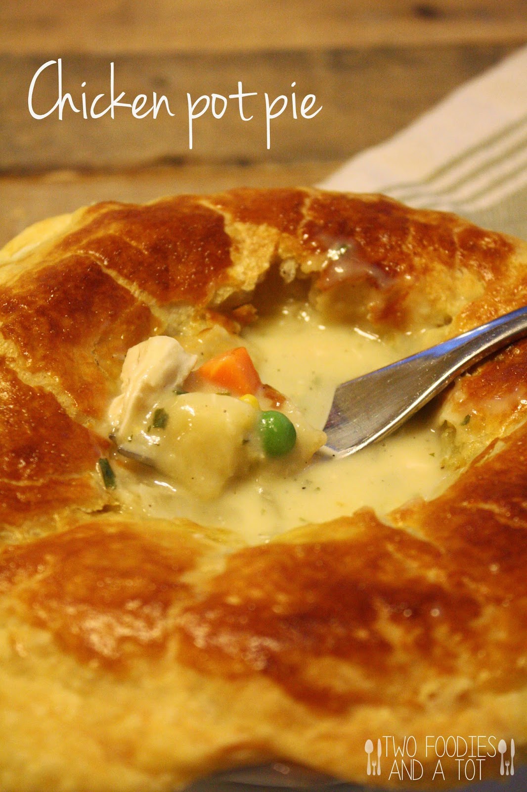 Two foodies and a tot: Chicken pot pie