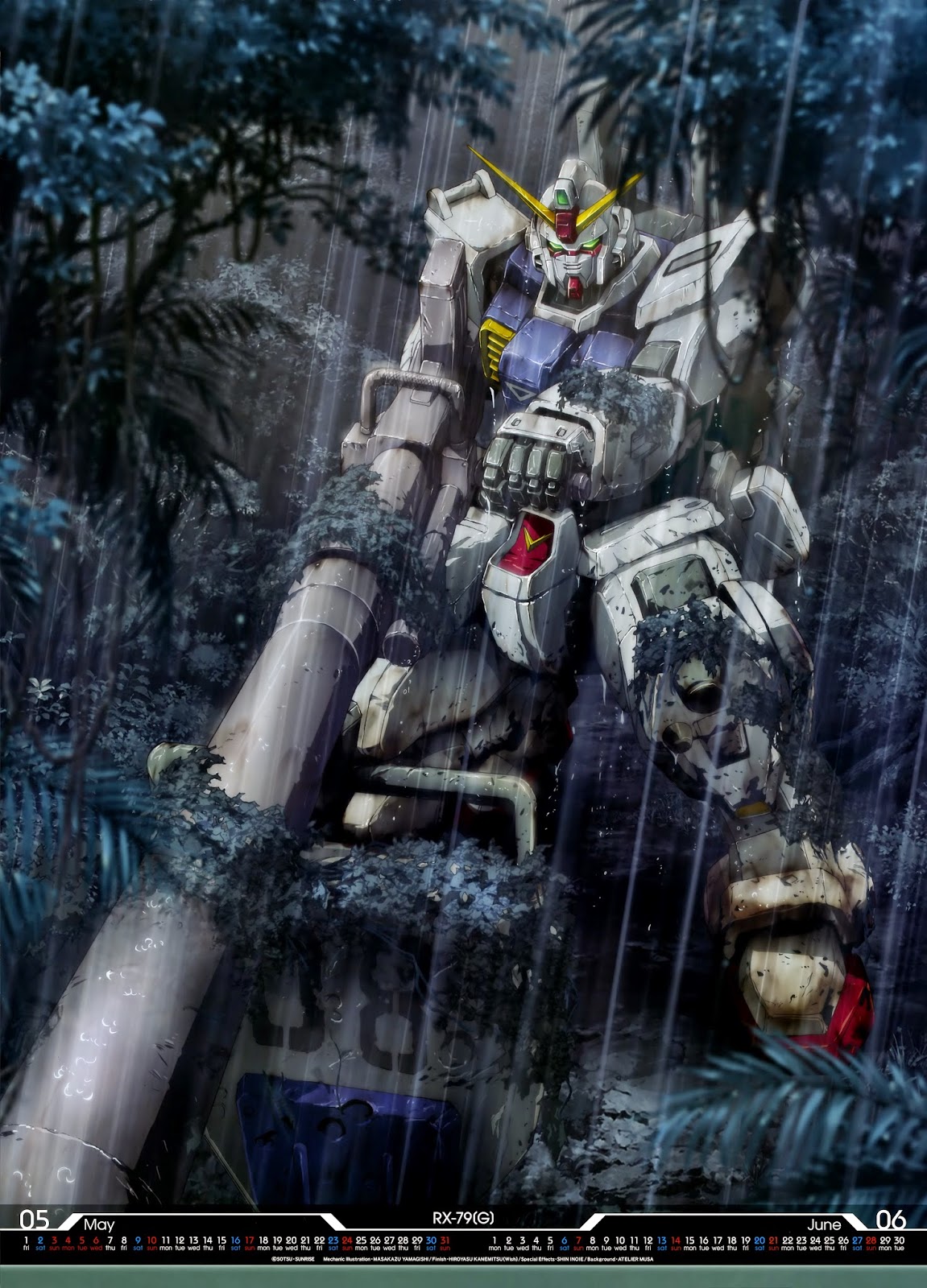 Gundam Calendar 2015
