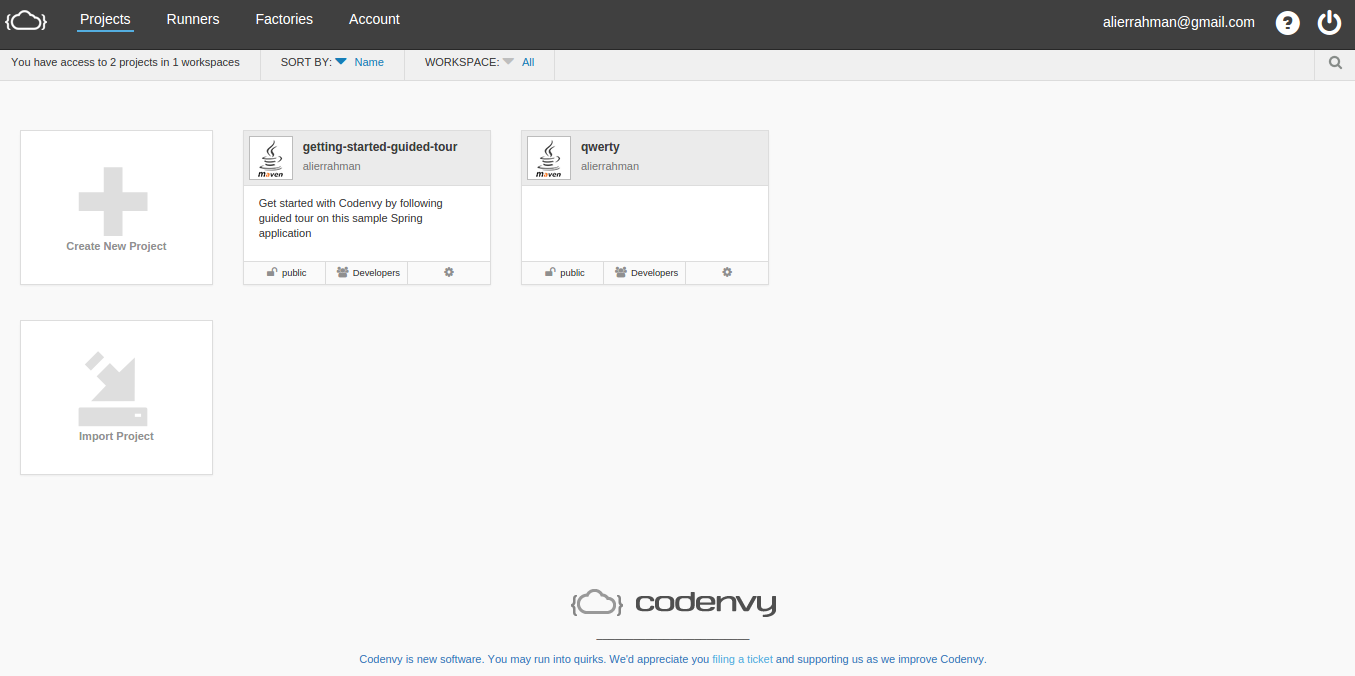 Membuat Aplikasi Di Codenvy | E-Learning