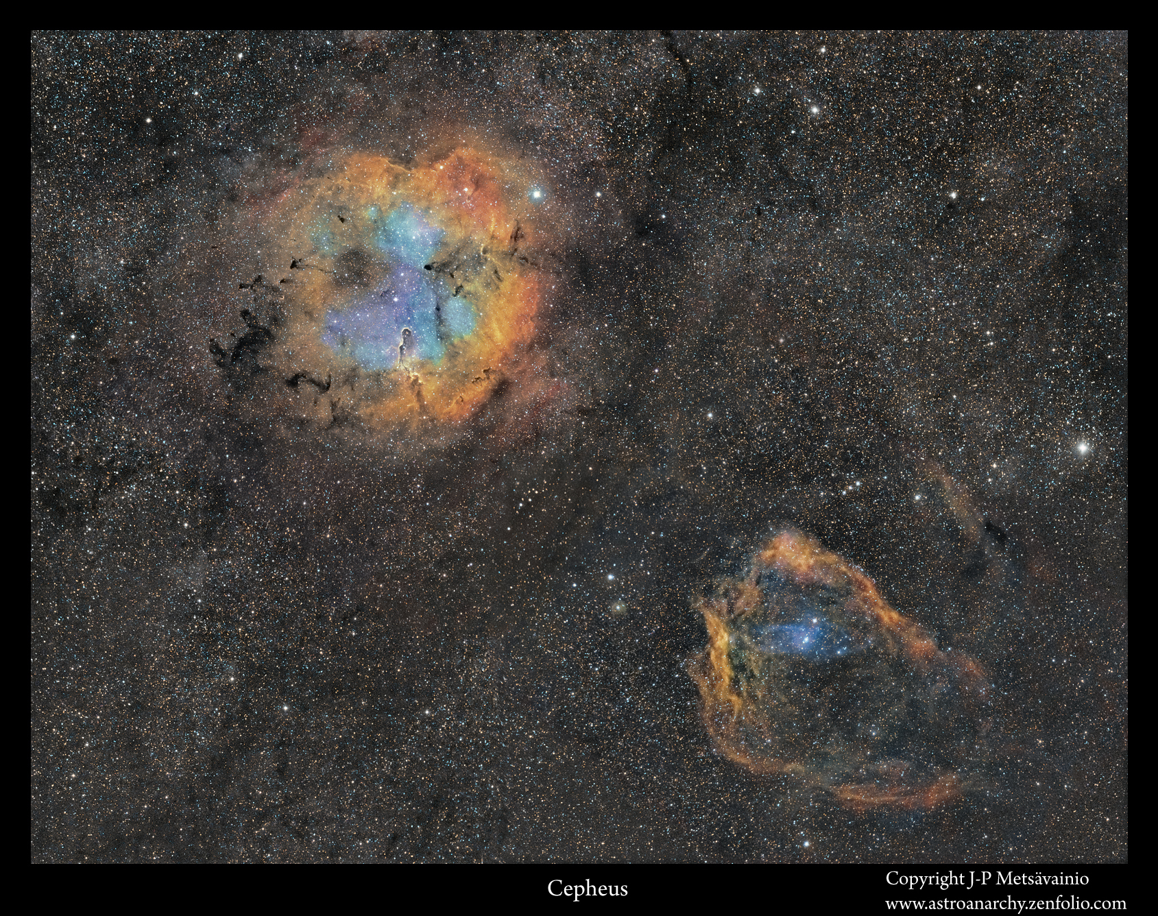 Astro Anarchy: A start of the new project, Cepheus mosaic part1