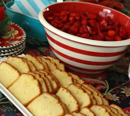 Love. Live. Celebrate.: Best Dessert Buffet Ever-Strawberry Shortcake Bar