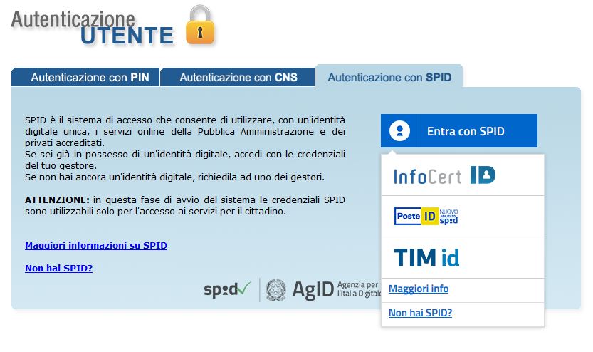 Italia Digitale: SPID: oggi al via, confronto tra gli ID provider e ...