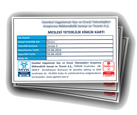 Mesleki Yeterlilik Belgesi