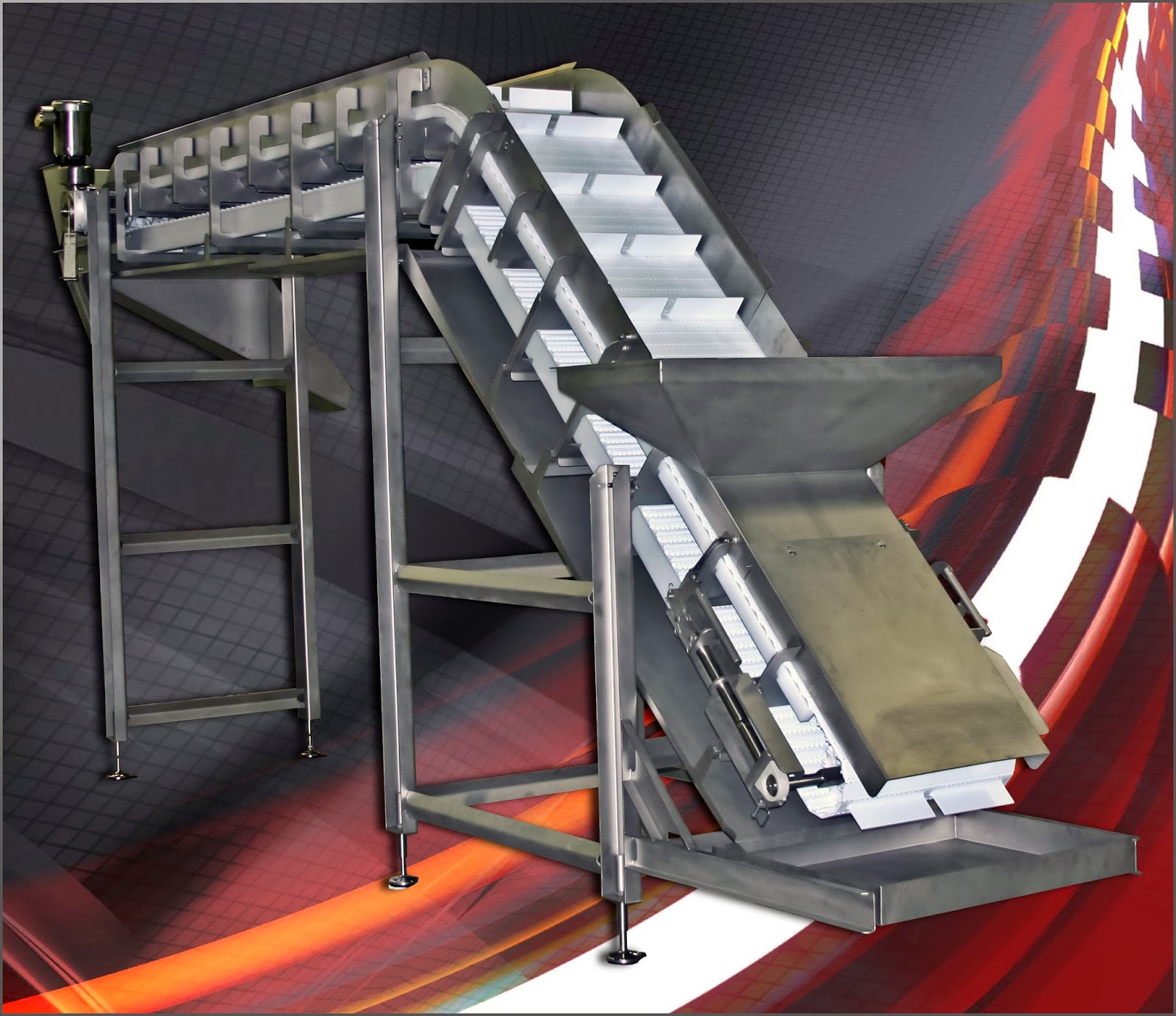 Arrowhead Systems Inc. Blog: The NeXtgen Sanitary Incline Conveyor
