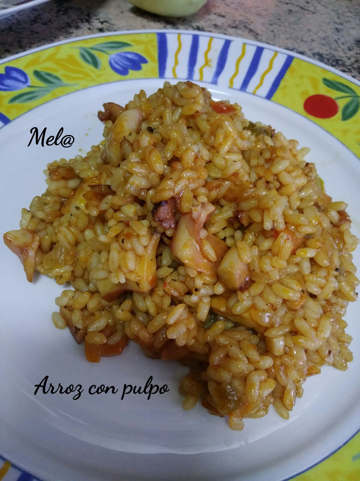 My Site...: ARROZ CON PULPO