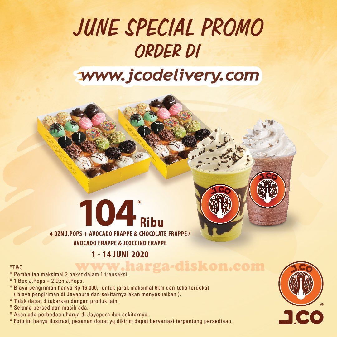 Promo JCO Terbary Khusus Delivery